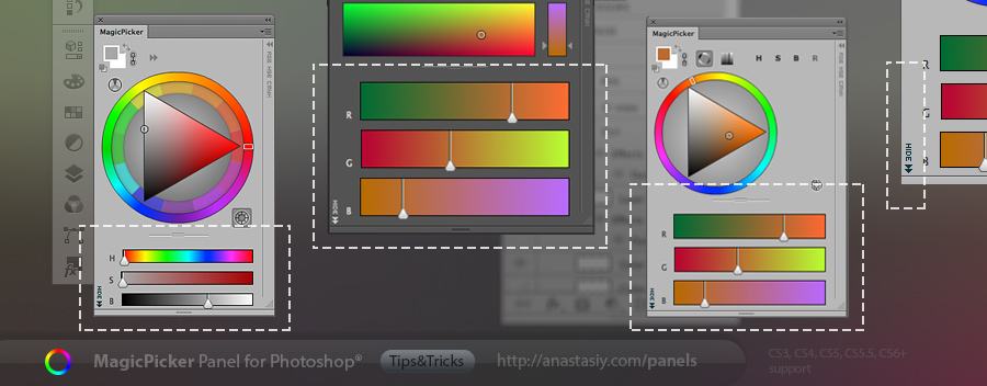 Panels Tips Tricks Tip 14 RGB HSB Sliders Anastasiy s Blog